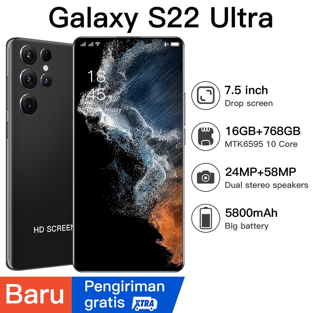 Samsung Galaxy S22 + Plus Smartphone 5G 8GB RAM + 256GB ROM Dual Sim ...
