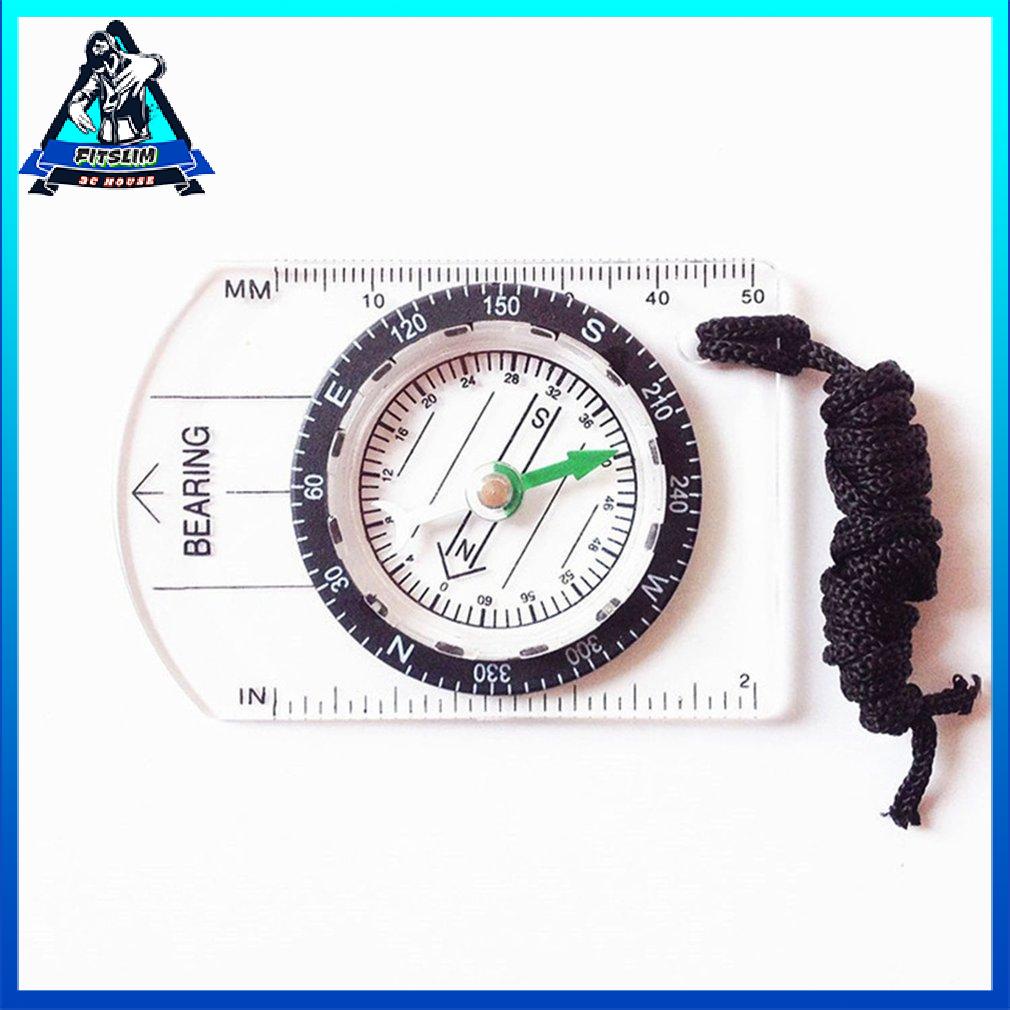 Professional Mini Compass Map Scale Ruler Multifunctional Equipment ...