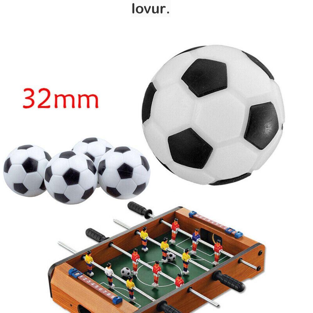 LOVUR Mini Substituição De Futebol De Mesa , Bolas 32mm PP Preto E ...