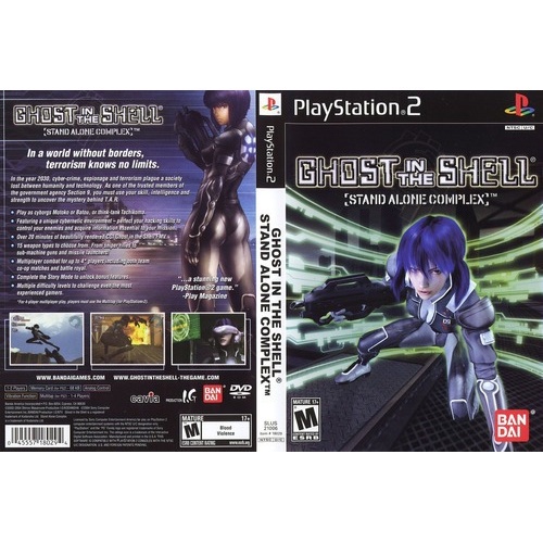 Jogo Ghost In The Shell - Stand Alone Complex Ps2 Patch | Shopee Brasil