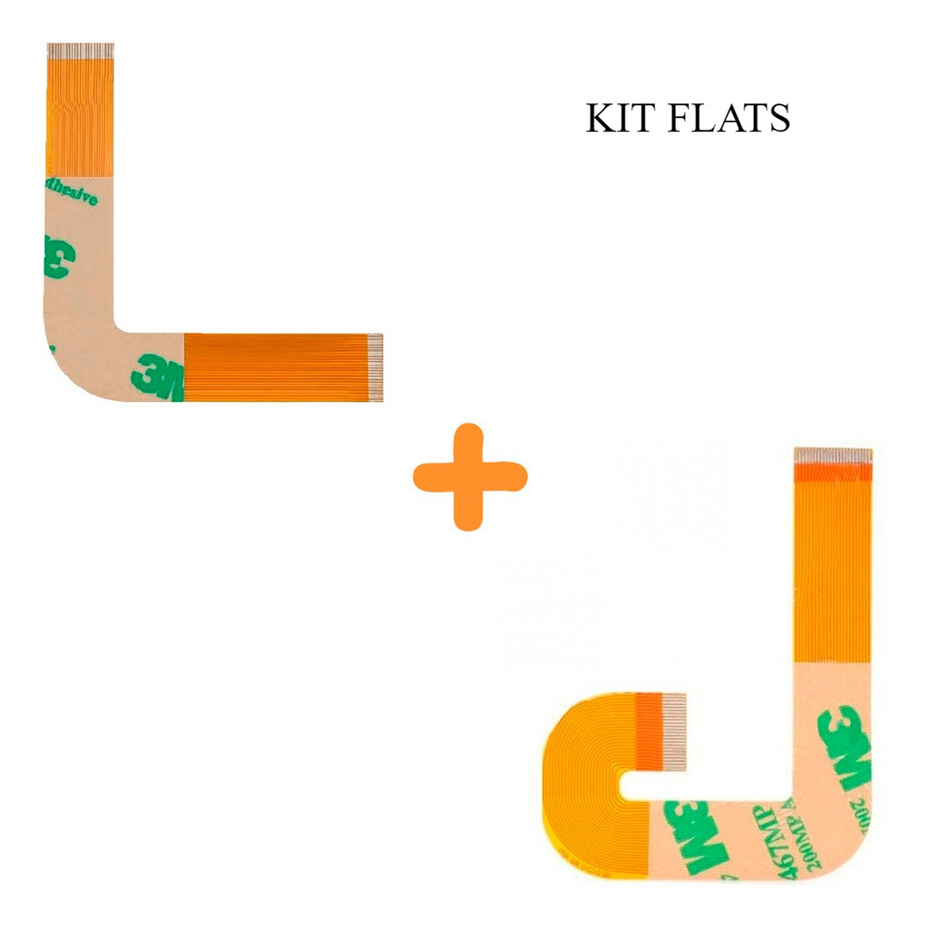Kit Cabo Flat J + Cabo Flat L -Leitor Ps2 Slim 9000x | Shopee Brasil