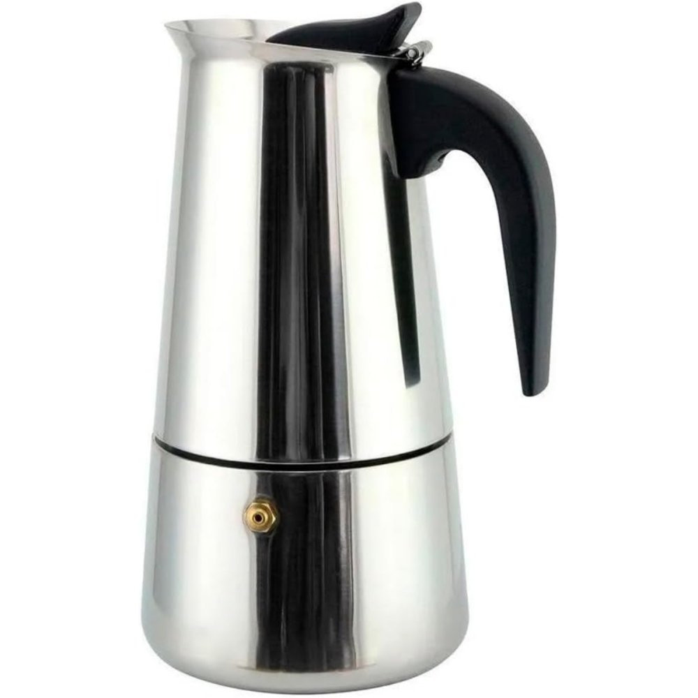 Cafeteira Italiana Inox Premium para 6 Xícaras | Shopee Brasil