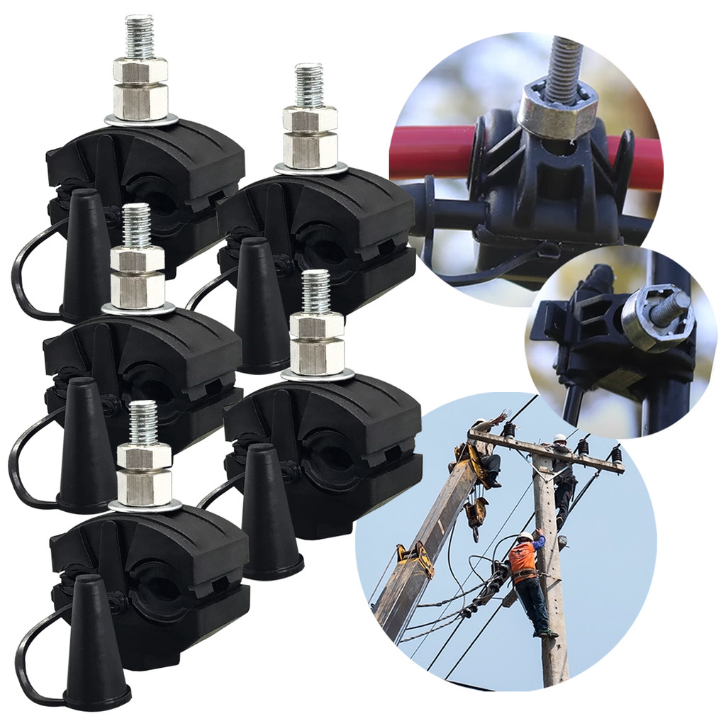 Kit 5 Conector Perfurante Cdp 16mm A 120mm Derivação 4mm-35mm Vampiro ...