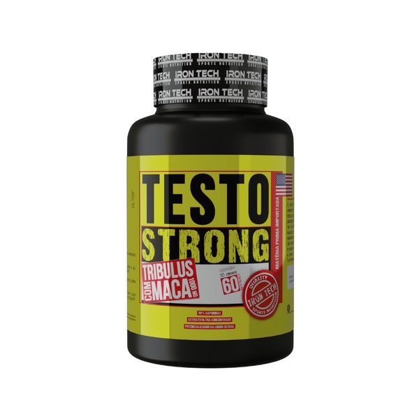 TESTO STRONG 120 capsulas iron tech | Shopee Brasil