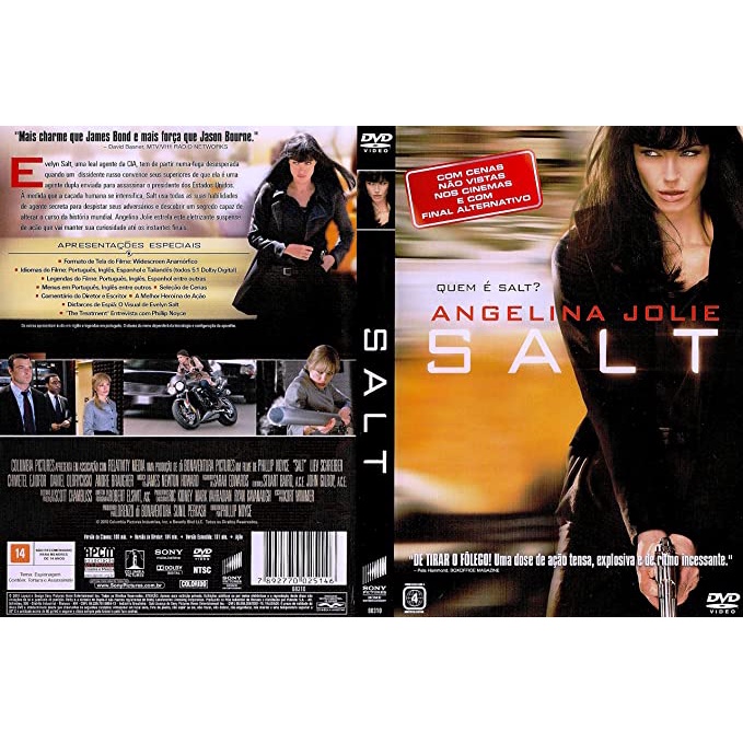 salt angelina jolie dvd original lacrado | Shopee Brasil