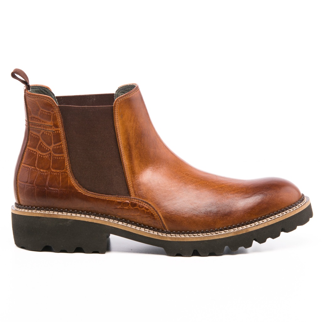 Bota Chelsea Dublin Croco | Shopee Brasil