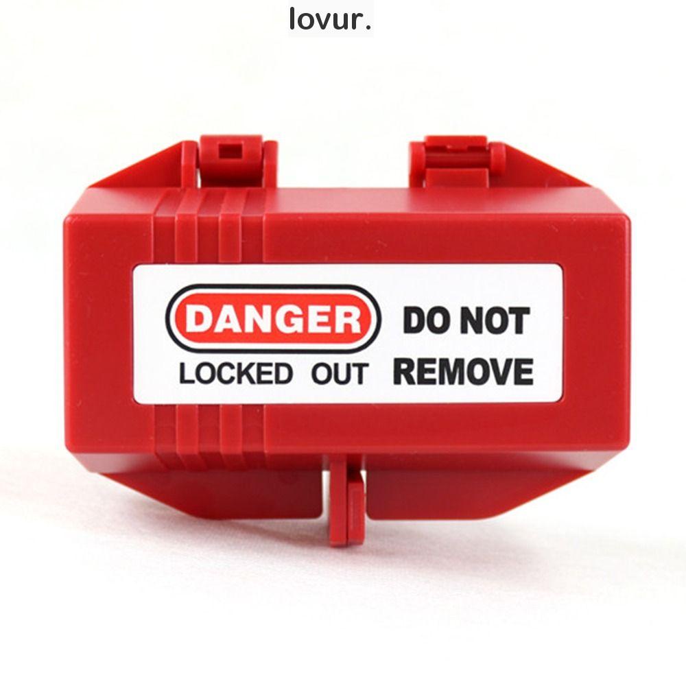 LOVUR Grande Bloqueio De Plugue Elétrico , Vermelho De Grau Industrial ...