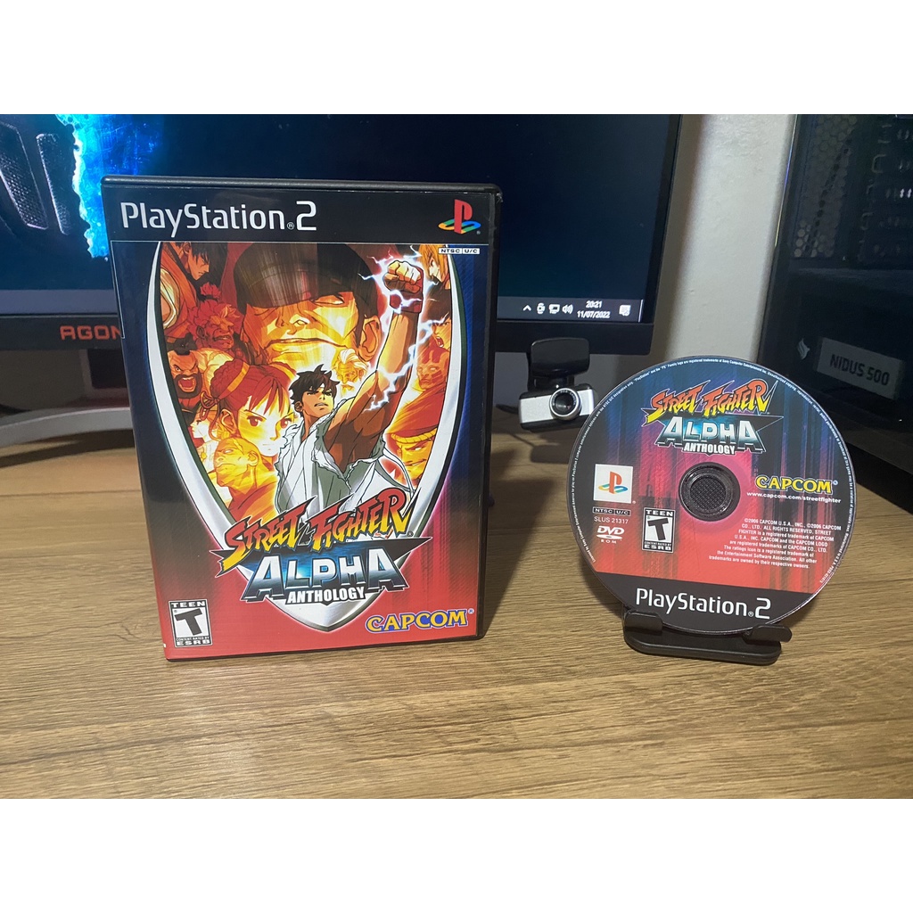 Street Fighter Alpha Anthology para PS2 | Shopee Brasil