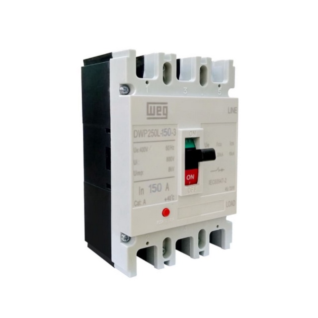 Disjuntor Caixa Moldada 3p Dwp250l-150-3 20ka 150a Weg | Shopee Brasil