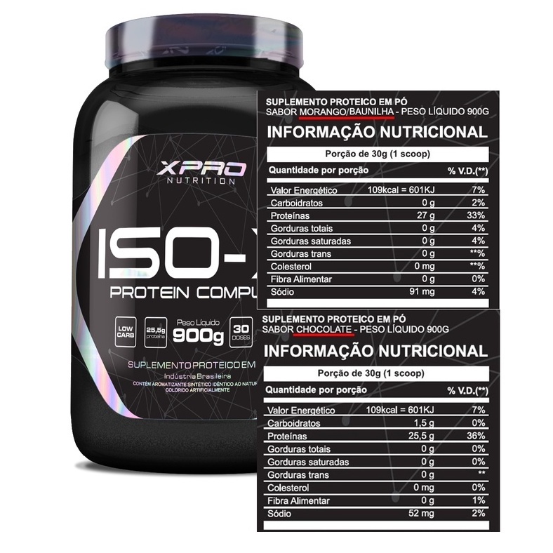 Whey Iso X 900g Isolado X Pro Shopee Brasil