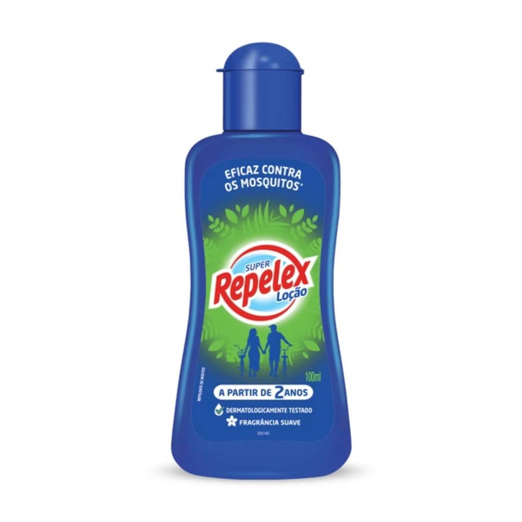 Repelente Loção Suave Repelex Contra Insetos 100ml | Shopee Brasil