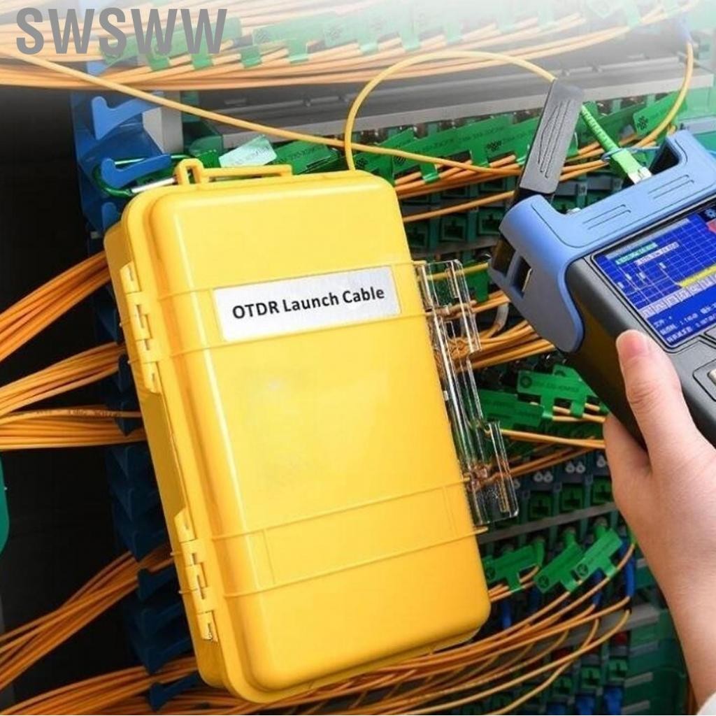 Swsww OTDR Launch Cable Box Optical Time Domain Reflectometry 1000m SC ...