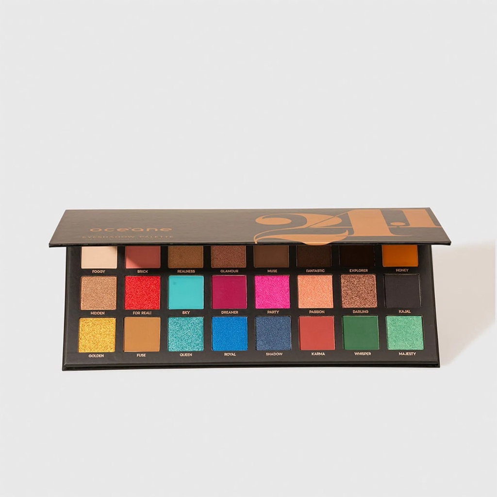 Paleta de Sombras Oceane 24.1 Cores - 24.1 Eyeshadow Palette 28g ...