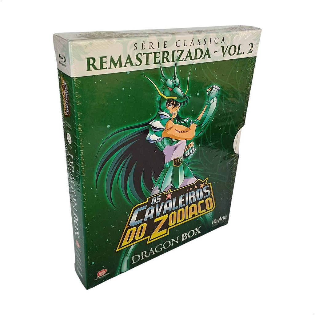 Blu-ray Série Os Cavaleiros Do Zodíaco Vol. 2 - Dragon Box | Shopee Brasil