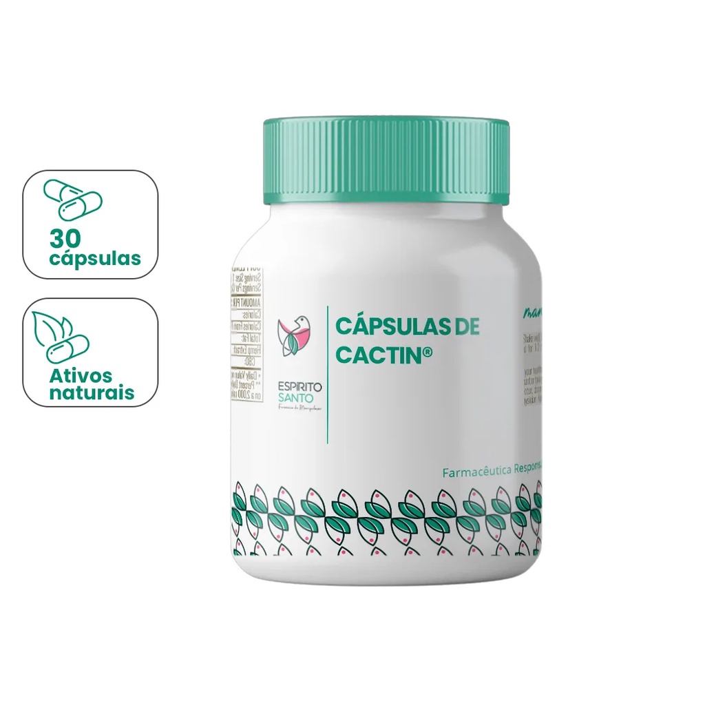 Cápsulas de Cactin® | Ação detoxificante e diurética | Shopee Brasil