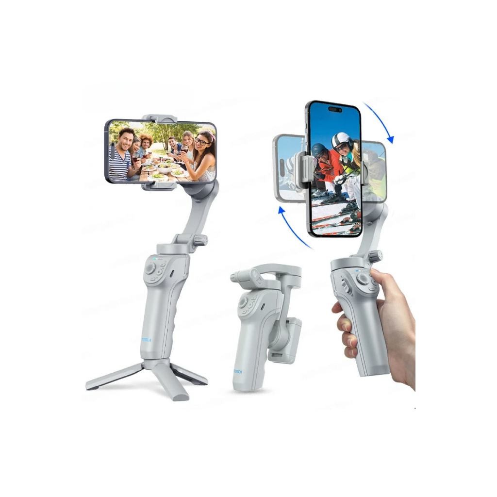 Gimbal Estabilizador de Celular 3 Eixos com Rastreamento Facial ...