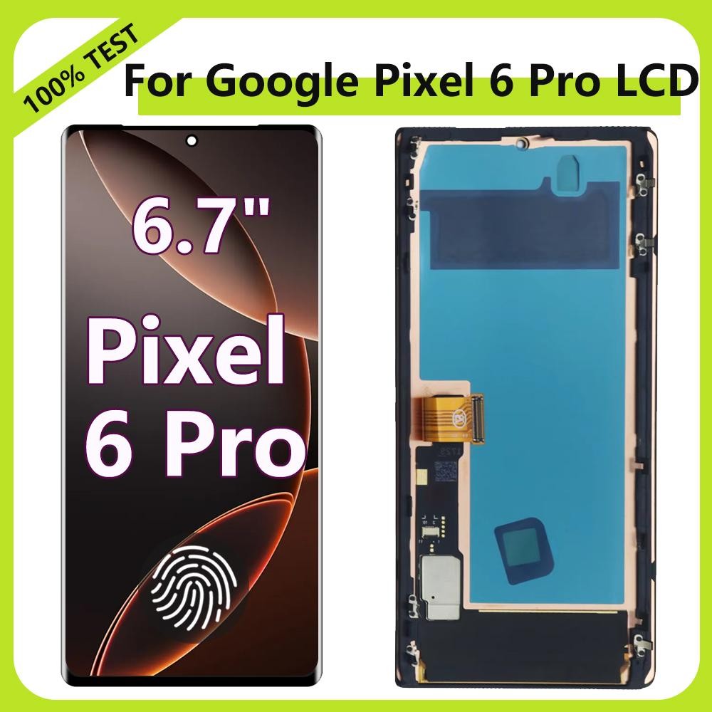 Pixel 6 Pro Super AMOLED Tela LCD Para Google GLUOG G8VOU Display Com ...