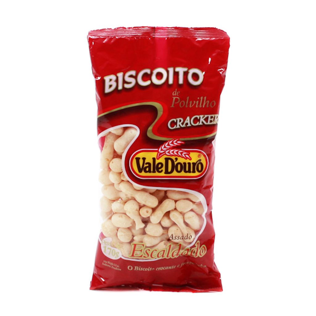 Biscoito Vale D'Ouro Polvilho Escaldado 170g | Shopee Brasil