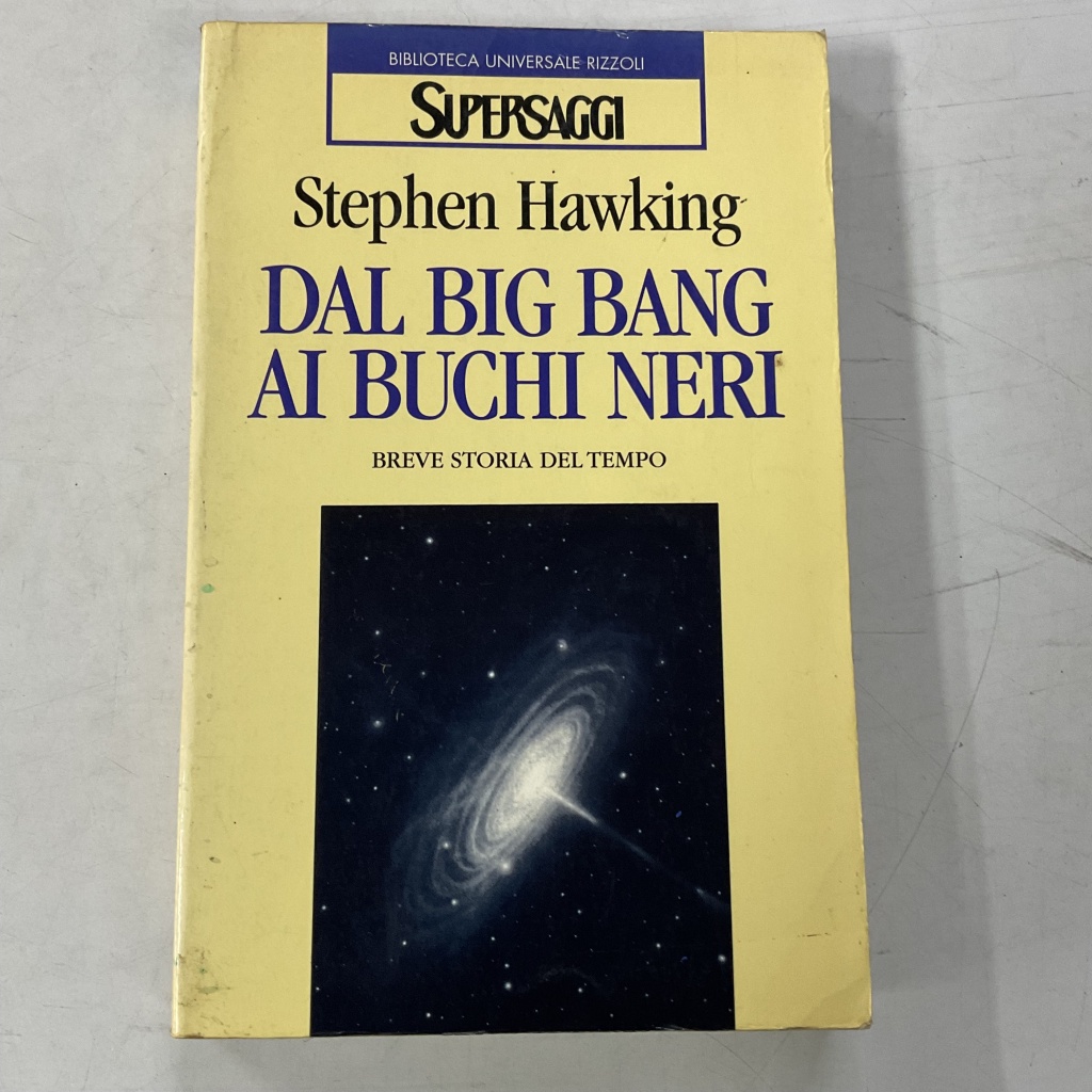 Dal Big Bang ai Buchi Neri autor Stephen Hawking | Shopee Brasil