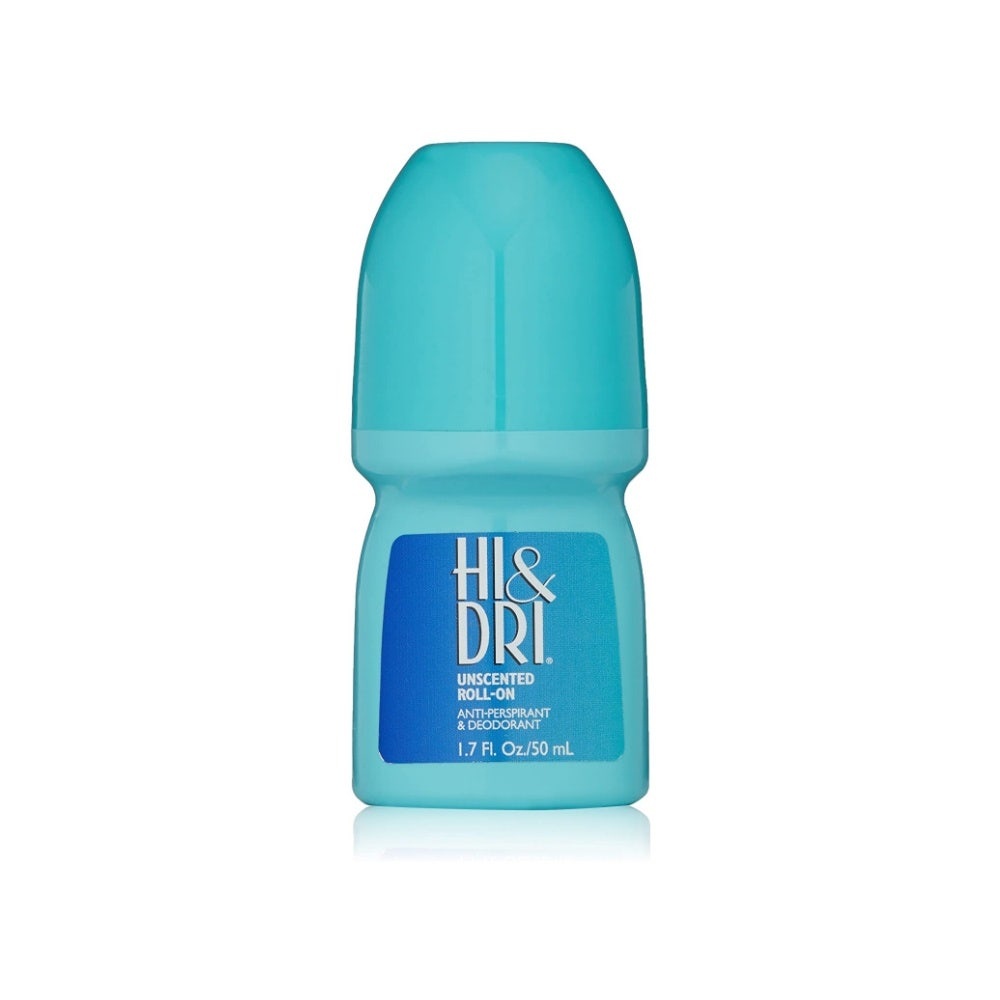 Desodorante Roll On Hi e Dri Unscented Azul 50ml | Shopee Brasil