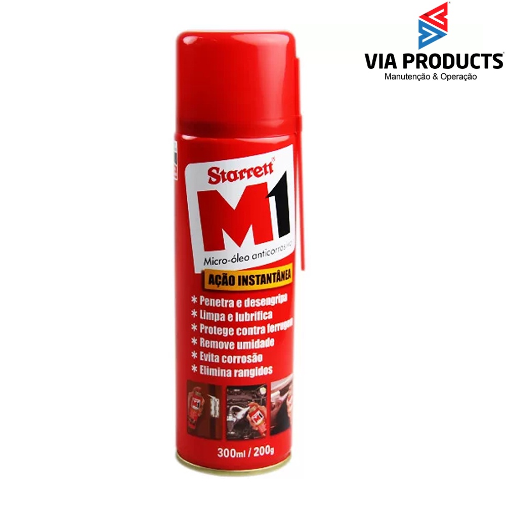Óleo Lubrificante Starrett M1 300ml | Shopee Brasil