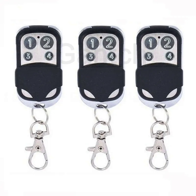 3set Controle Remoto Universal 433Mhz Garage Door Remote Control Duplicator Electric Gate ...