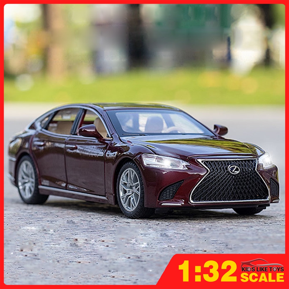 KLT 1 : 32 LEXUS LS500h Modelo De Carro De Liga Metálica De Brinquedo Diecast Vehicle For Boys ...
