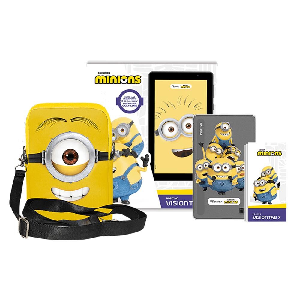 Tablet Positivo Vision Tab 7 Minions - Octa-Core 3GB RAM 64GB, 7” IPS ...
