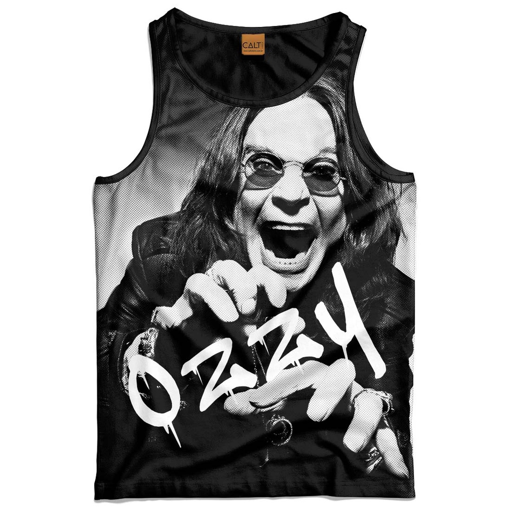 Regata Ozzy Black Sabbath Dio | Shopee Brasil