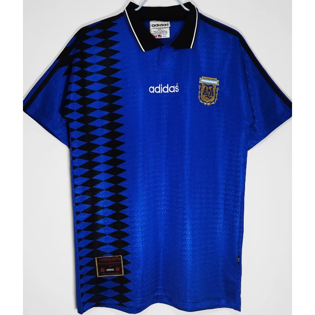 19994 Argentina Camisa De Futebol Retro De Alta Qualidade AAA - Faz a Boa!