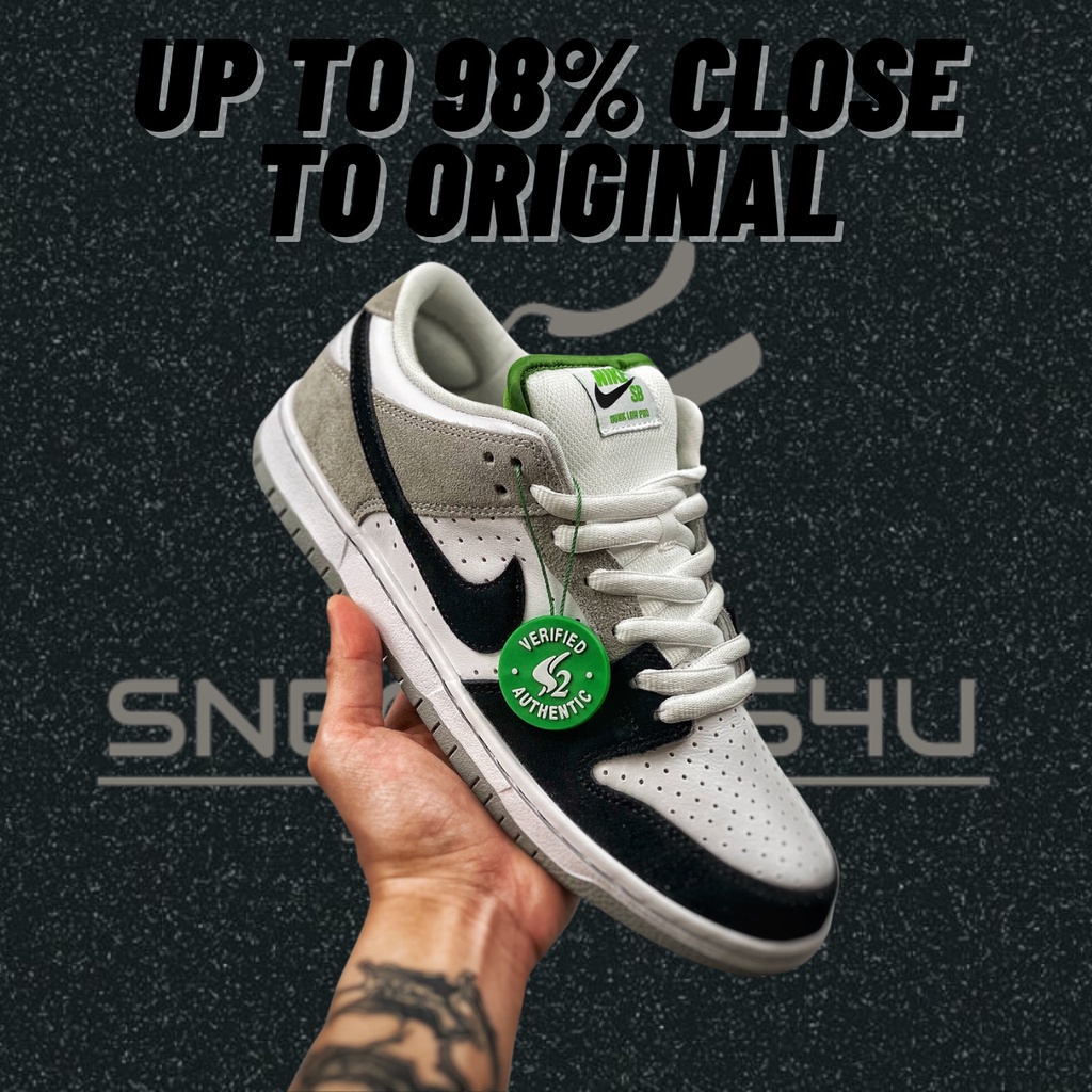 NK SB [NKe Dunk Low Pro "cloro" Low Gang Lazer Shoes | Shopee Brasil