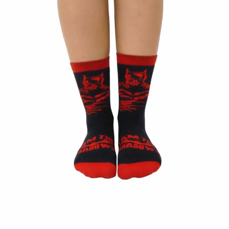 Meia Piticas - Cano Longo Batman I am the Shadows | Shopee Brasil