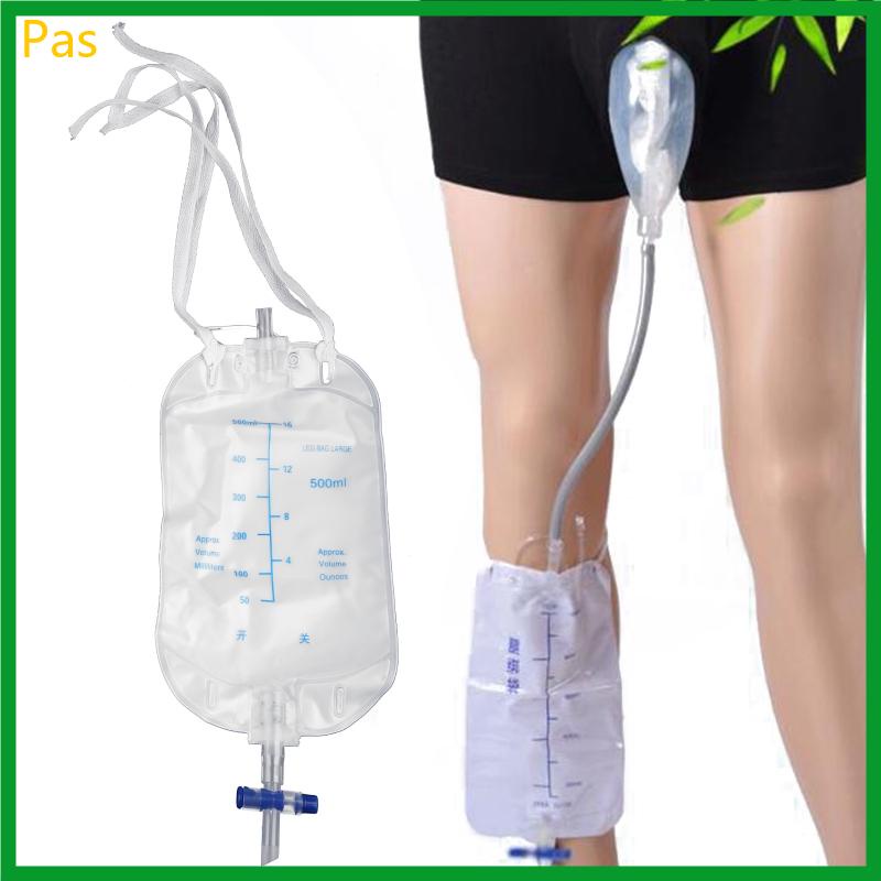 Reutilizável Saco Urinol Masculino Coletor Urina Silicone Cateter ...