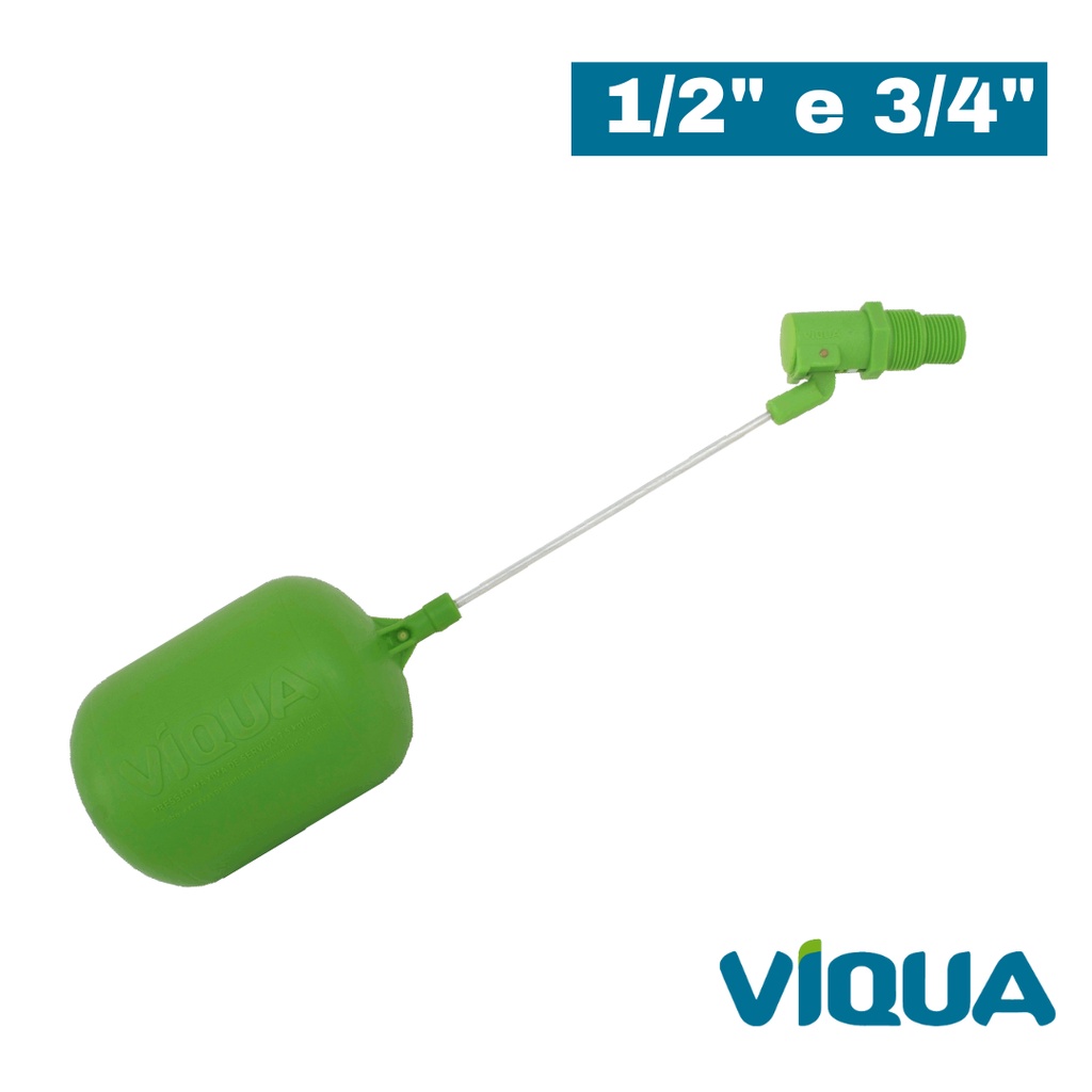 BOIA PARA CAIXA DÁGUA 1/2 E 3/4 - VIQUA | Shopee Brasil