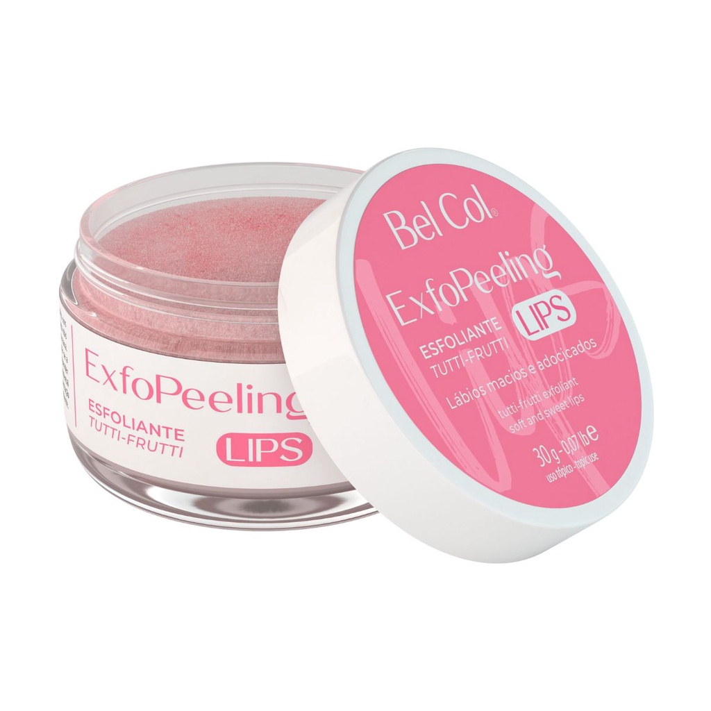Bel Col Exfo Peeling Lips Esfoliante Labial 30g | Shopee Brasil