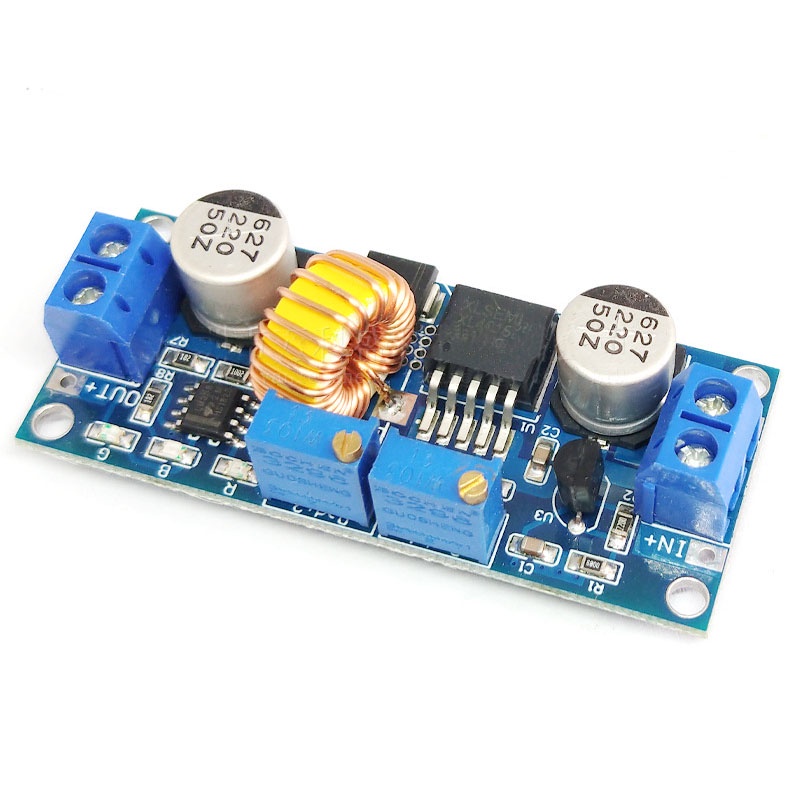 Conversor De Energia Led Módulo Carregador De Lítio 5A DC-CC CV Bateria Placa De Carregamento ...