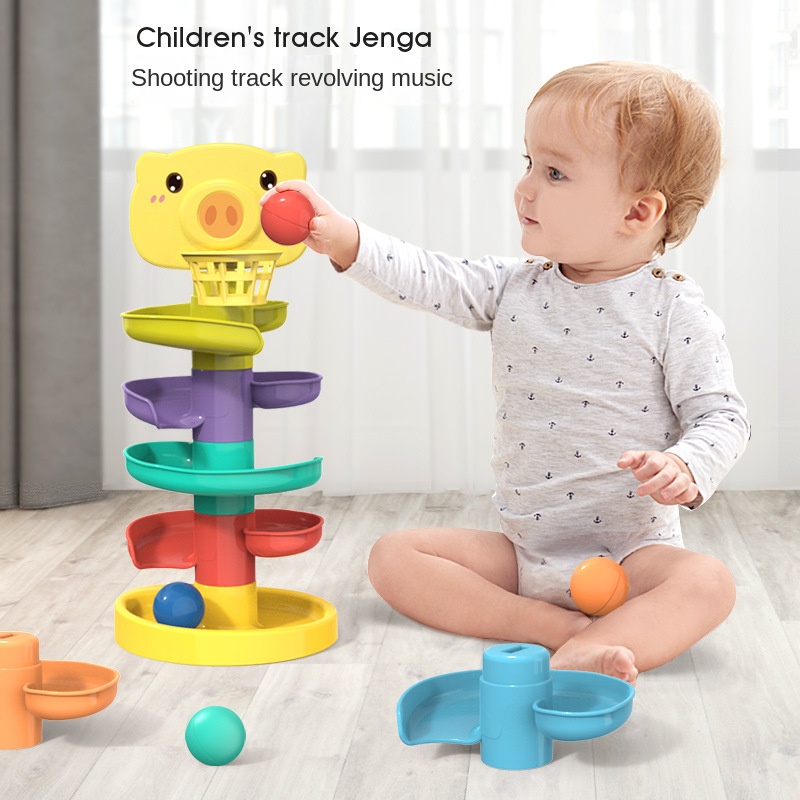Baby Rolling Ball para Bebês Brinquedos Educativos de Educação Precoce ...