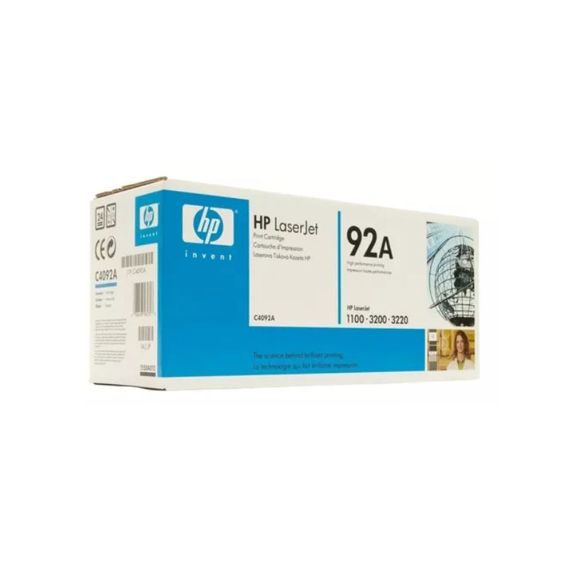 Toner Hp Laserjet 92a Preto C4092a - Original | Shopee Brasil