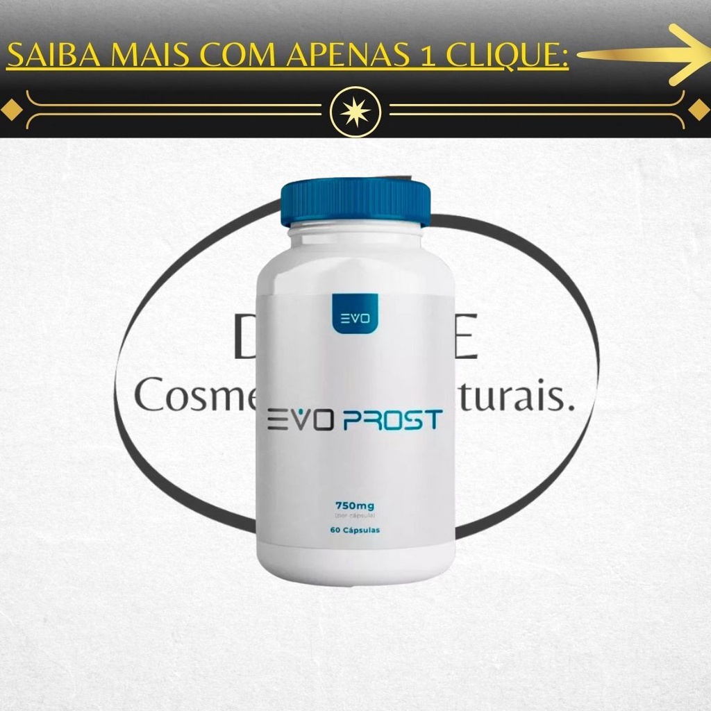 Kit c/6 Frascos de Evo Prost - 360 Capsulas - 2caps ao Dia | Shopee Brasil