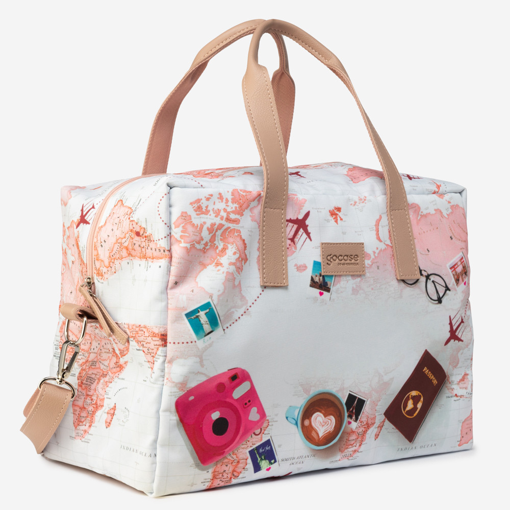 Gocase Bolsa Joy Mala de Viagem, Leve e Moderna - World Trip | Shopee ...