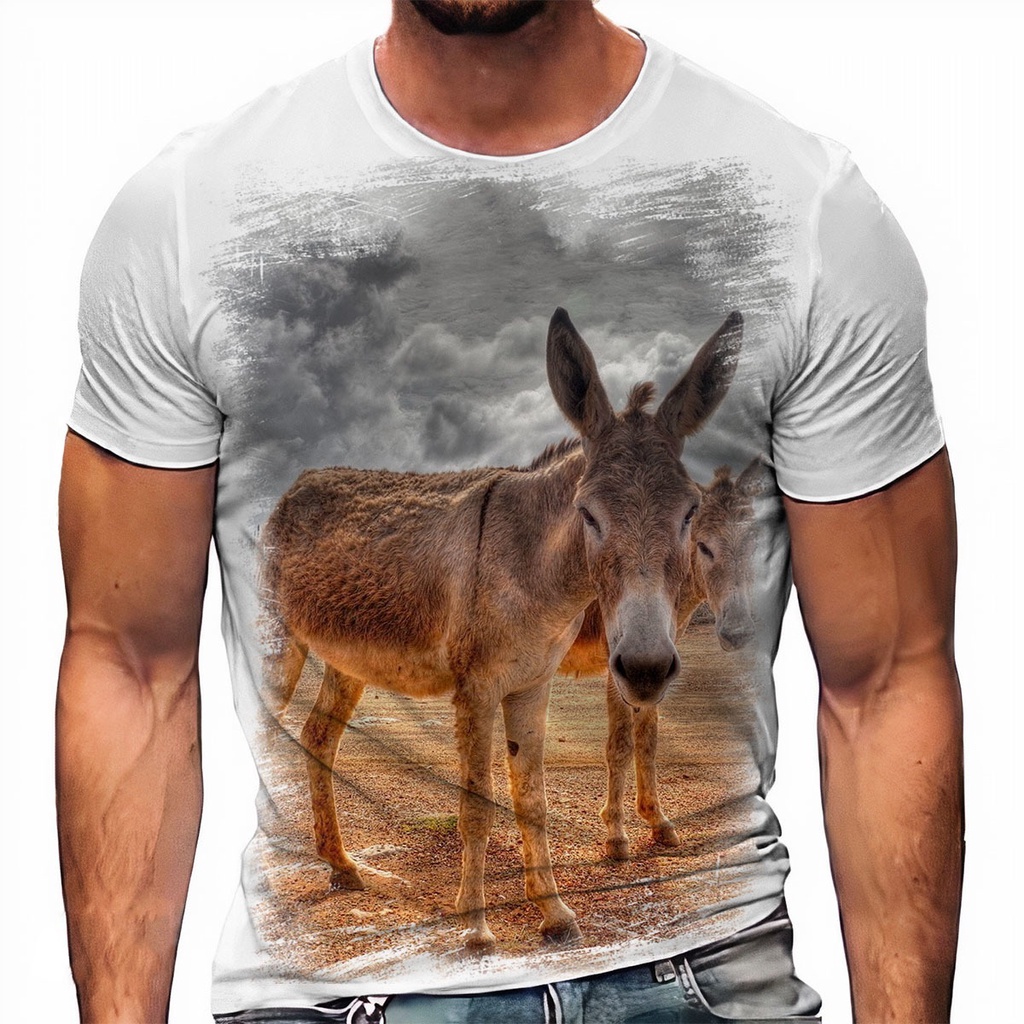 Camiseta Burro 02 A | Shopee Brasil