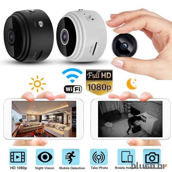 A9 HD Mini Câmera Sem Fio Night Vision 1080P Micro De Vigilância ...