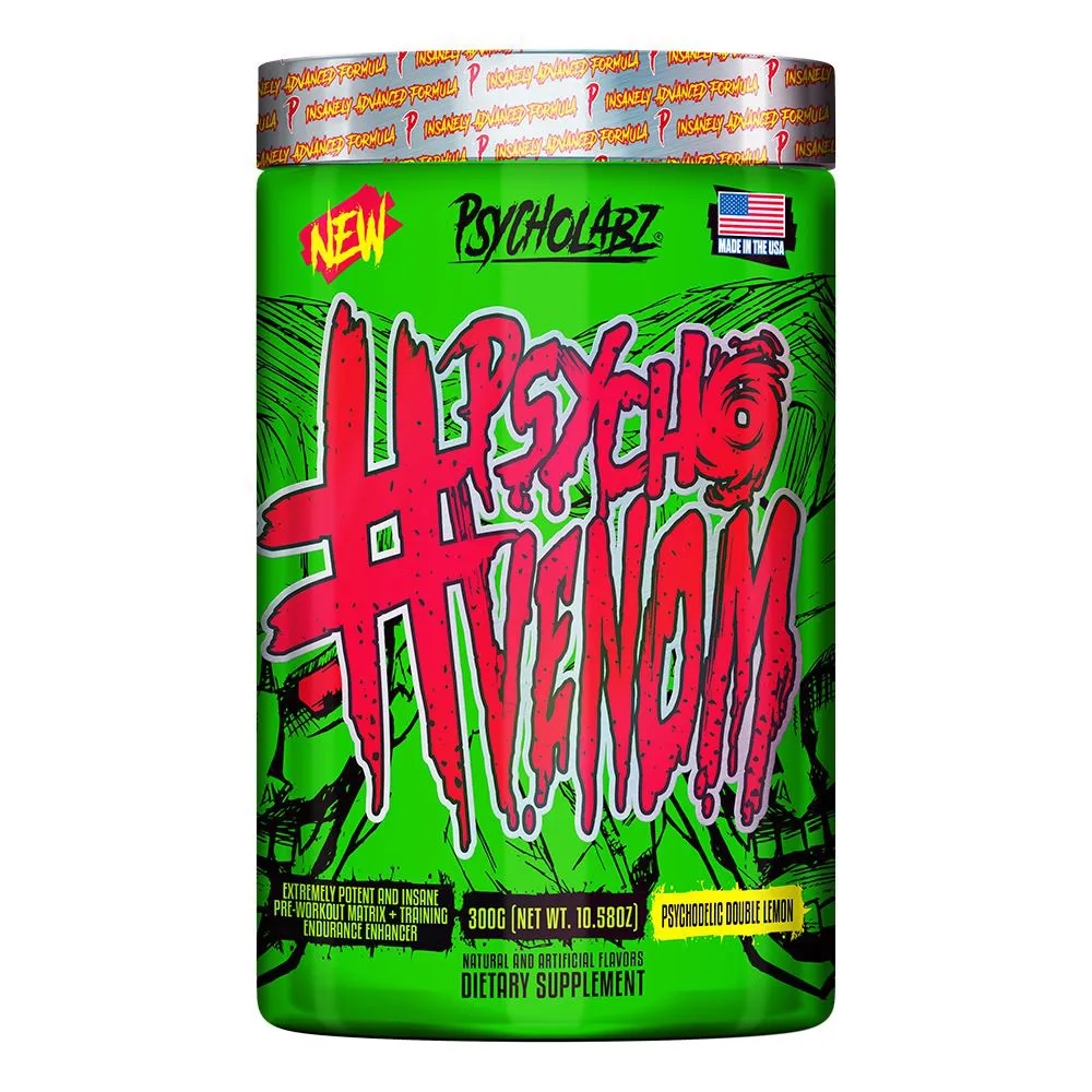 Psycho Venom - Psychodelic Double Lemon 300g - Psycho Labz | Shopee Brasil
