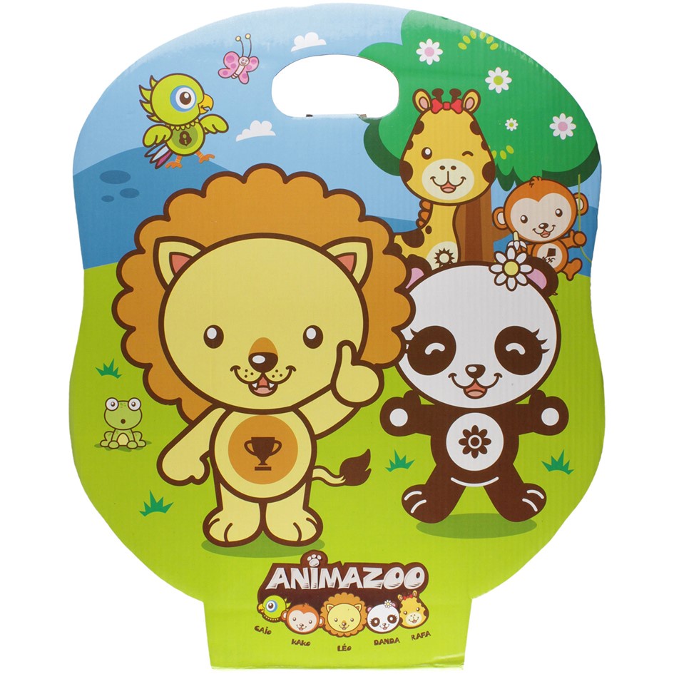 Maleta Animazoo - 8 Livros + Dvd Interativo | Shopee Brasil