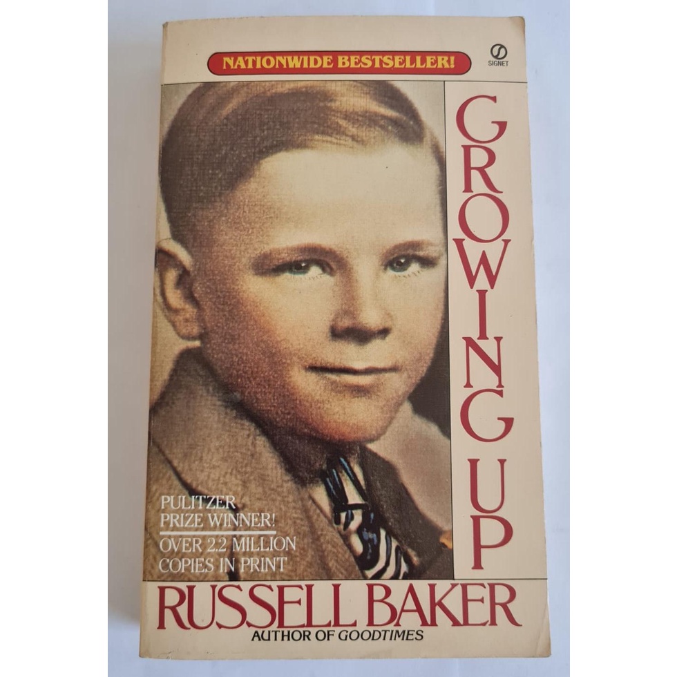 LIVRO, GROWING UP, RUSSEL BAKER | Shopee Brasil