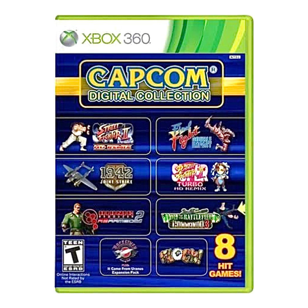 Capcom Colection 8 Hits Xbox 360 Mídia Física Original | Shopee Brasil