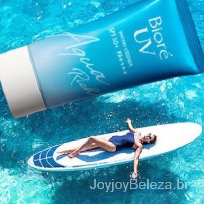 BIORE UV Aqua Rico Gel Aquoso Protetor Solar SPF50 PA Clareamento ...