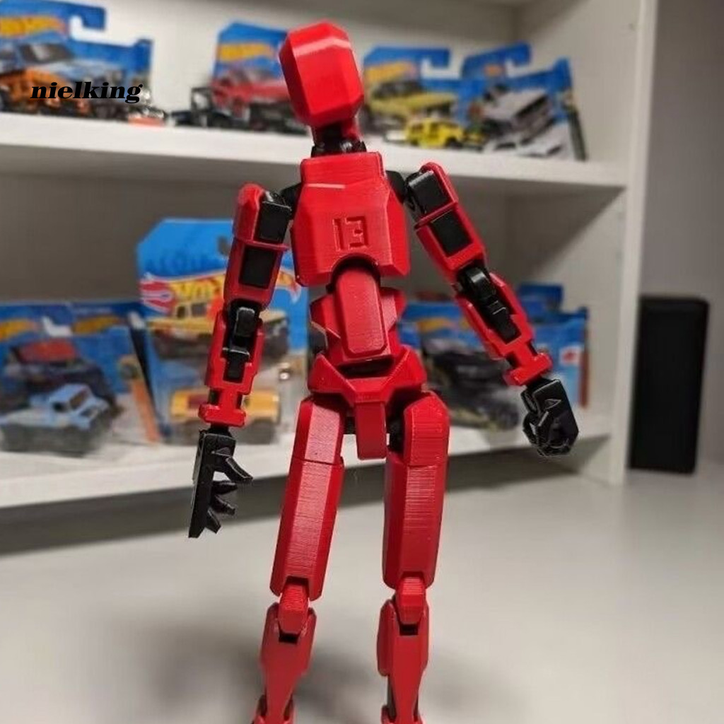 Desktop Action Figure Multi-jointed Movable Robot Diy 3d Printed ...