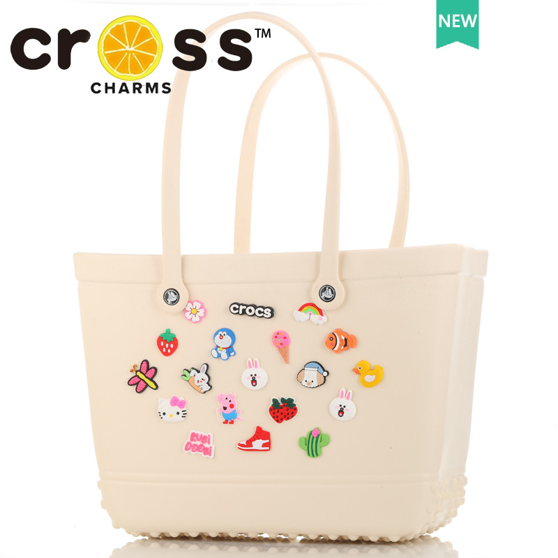 Bolsa Crocs Bolsa de praia em bolsa de praia de borracha Fashion com ...