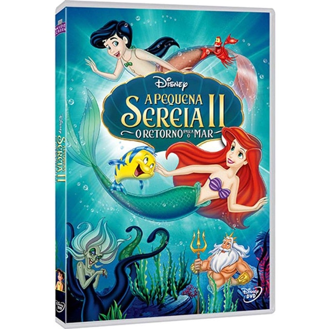 DVD - A Pequena Sereia 2 - Retorno Para O Mar | Shopee Brasil